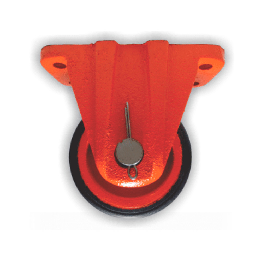 Rodaja Fija de Fundición Fierro Vulcanizado - Polivom